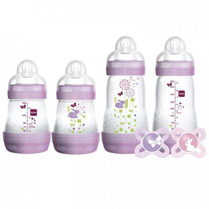 ORIGINAL! MAM Starter Set Baby Bottle Botol Susu MAM Set Botol Susu MAM ...