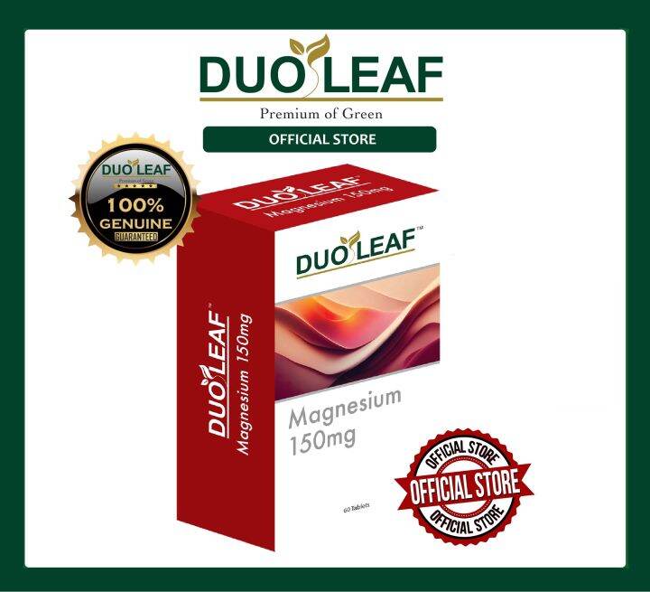 Duoleaf Magnesium 150mg (60s) | Lazada