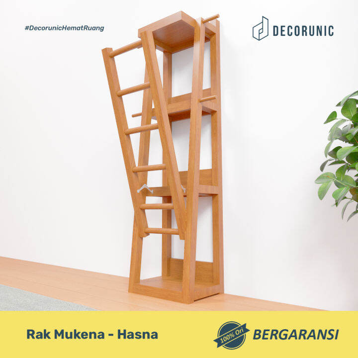 Decorunic Ladder Hanger Rak Mukena Sajadah Multi Fungsi Minimalis ...