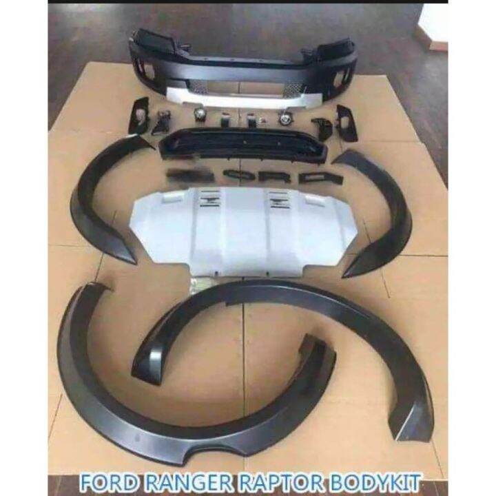 Ford Ranger Raptor bumper set / Ford ranger T7 T8 2018 2019 Conversion ...