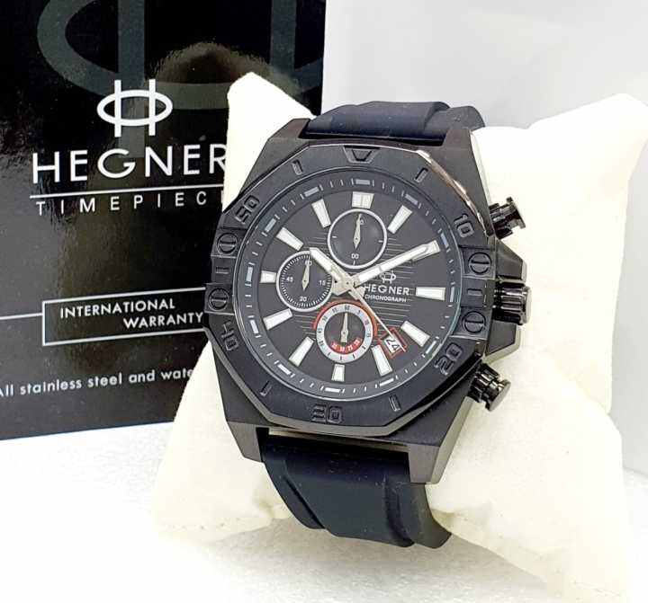 JAM TANGAN HEGNER 100% Original - Jam Tangan Pria - Jam Tangan Tali ...