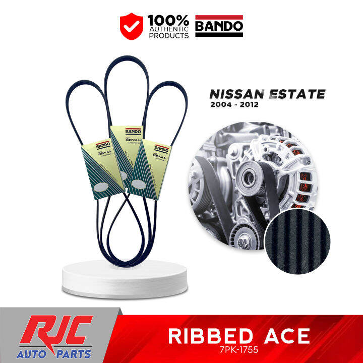 Bando Fan Belt Nissan Urvan State 3.0 2004 - 2012 Alternator Belt 7PK ...