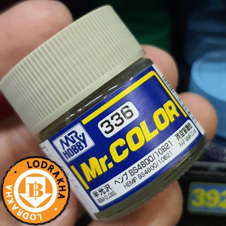 สีสูตรทินเนอร์ Mr.Color C336 HEMP BS4800/10B21 Semi-Gloss 10ml | Lazada ...