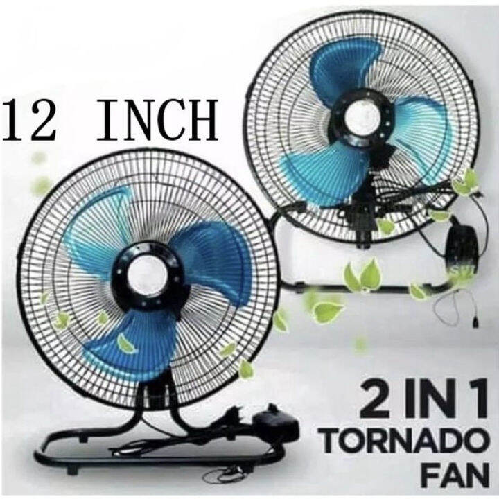 Profan Infico Wall Desk FAn 12 inch Kipas Angin tornado besi Kipas ...