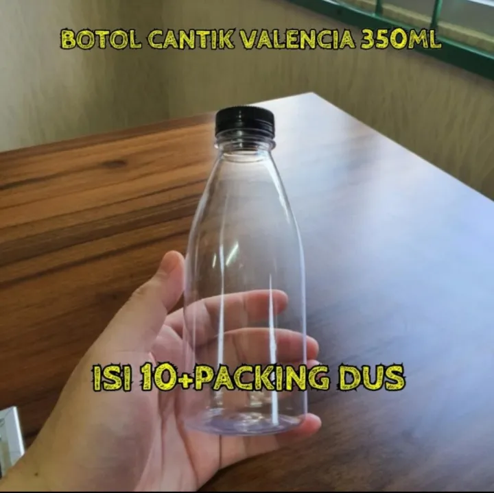 Botol Cantik Valencia 350ML/Botol jus Botol Kopi Botol Kekinian ...