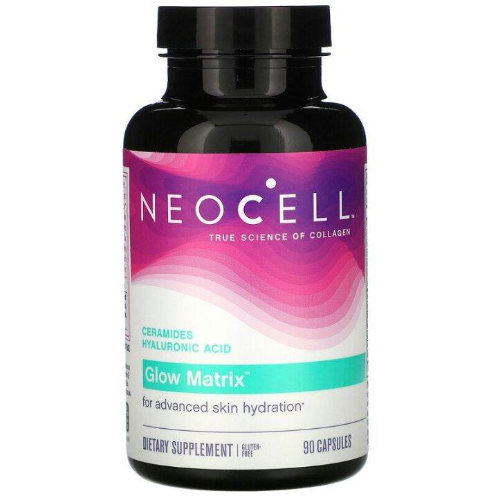 Neocell, Glow Matrix, Ceramides Hyaluronic Acid, 90 Capsules | Lazada PH