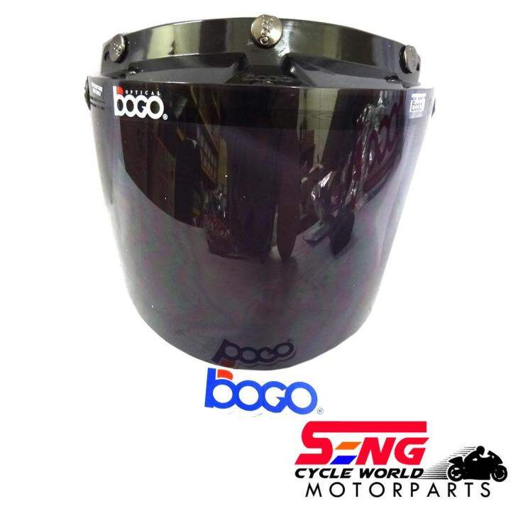 BOGO HELMET VISOR (DARK GREY) | Lazada