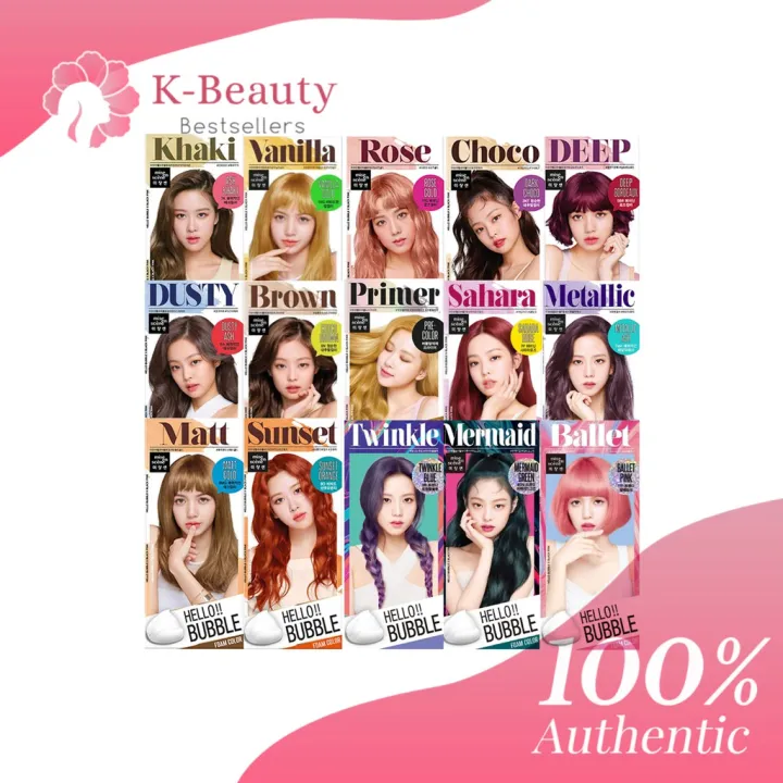 Mise En Scene Hello Bubble Hair Dye Permanent Hair Color | Lazada PH