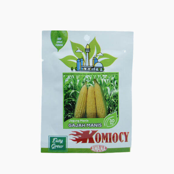 Benih Jagung Manis GAJAH MANIS Komiocy, Benih Sayuran, Benih Tanaman ...