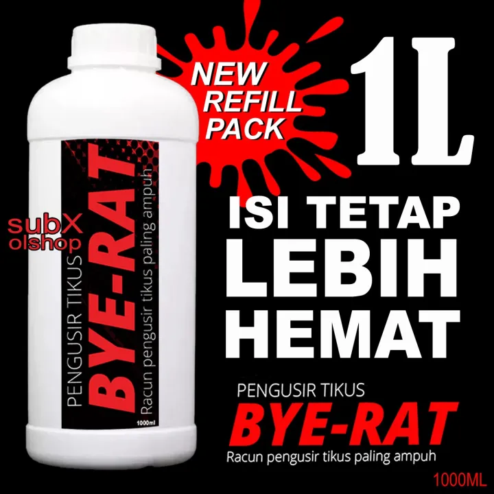 CAIRAN RACUN PENGUSIR TIKUS 1000 ml BYE RAT | Lazada Indonesia