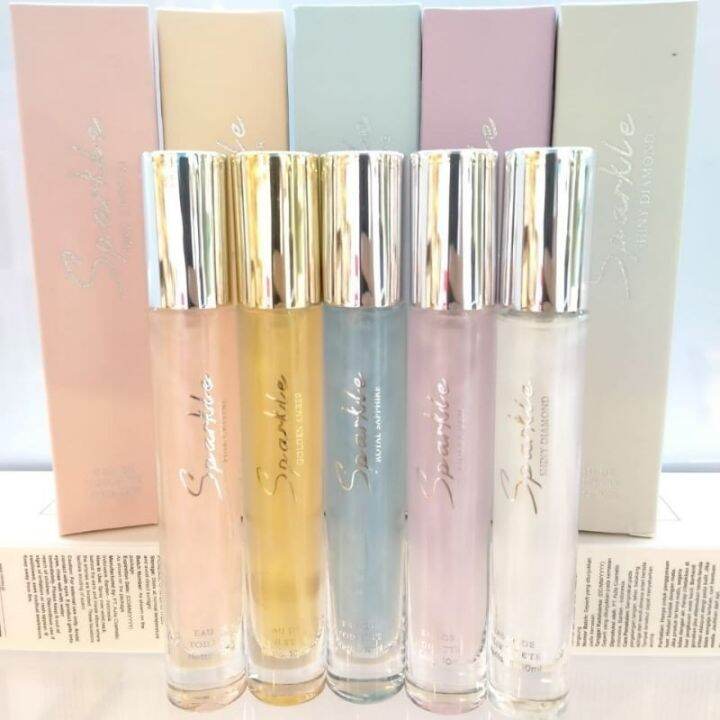 MINISO SPARKLE EAU DE TOILETTE / EDT / PARFUM GLITTER WANITA UKURAN 10 ...