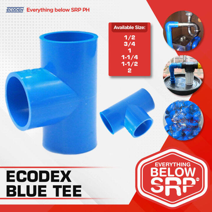 ECODEX PVC Blue Tee | Lazada PH