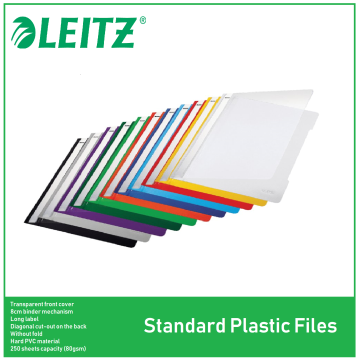Leitz 4191 Standard Plastic Folders 25pcs - MADE IN EUROPE | Lazada PH