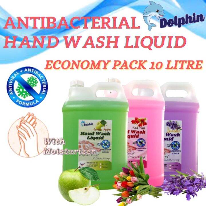 [Ready Stock] DOLPHIN Antibacterial Hand Soap Handwash 10L / Pencuci ...