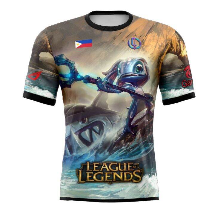 เสื้อ League of Legends Lol - fizz - เสื้อยืดระเหิดคุณภาพสูง Xs-5xl ยอด ...