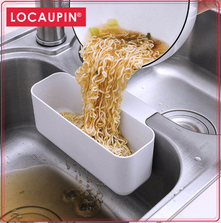 Locaupin Sink Drain Strainer Basket Kitchen Food Waste Leftovers Food Catcher Garbage Corner ...