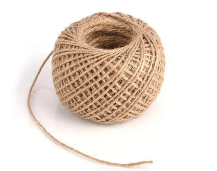 Jute String Per Yard Native Twine Natural Abaca Yarn Burlap Rope Cord ...