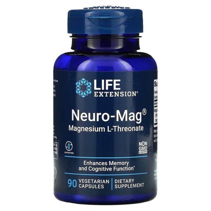 Neuro-Mag, Magnesium L-Threonate, 90 Vegetarian Capsules | Lazada PH