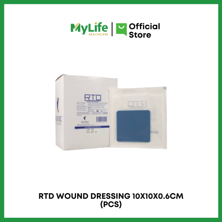 RTD WOUND DRESSING 10X10X0.6CM | Lazada