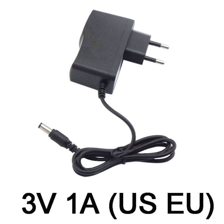 AC DC 3V 1A 1000ma 100V-240V Power supply Adapter Charger Transformer ...