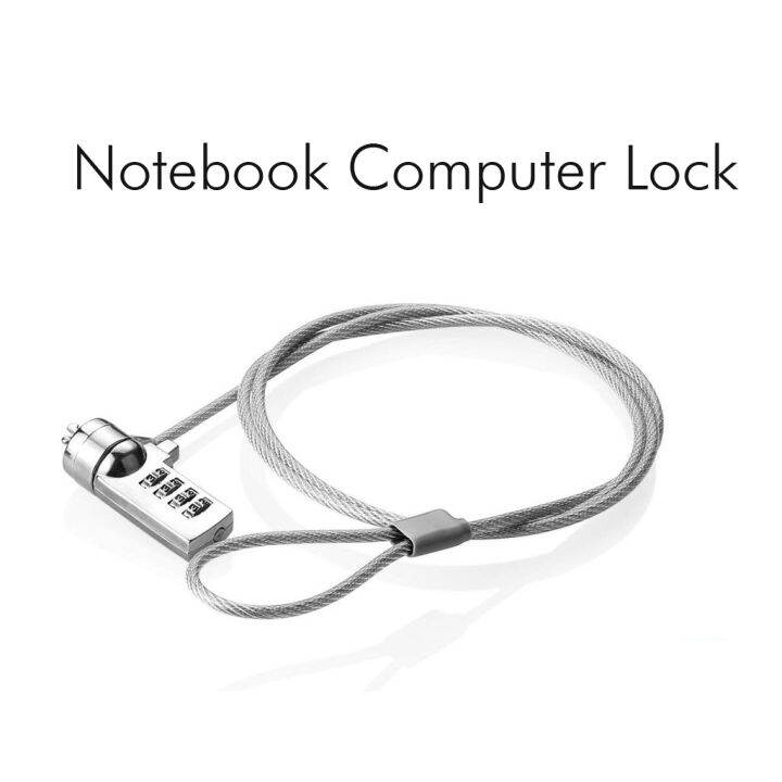 Notebook Laptop Computer Lock 4 Digit Password Cable | Lazada Notebook Laptop Computer Lock 4 Digit Password Cable | Lazada