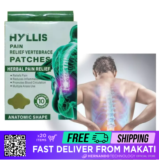 HYLLIS Relieve Vertebrace/Cervical Frozen Shoulder Muscle Pain Patches ...