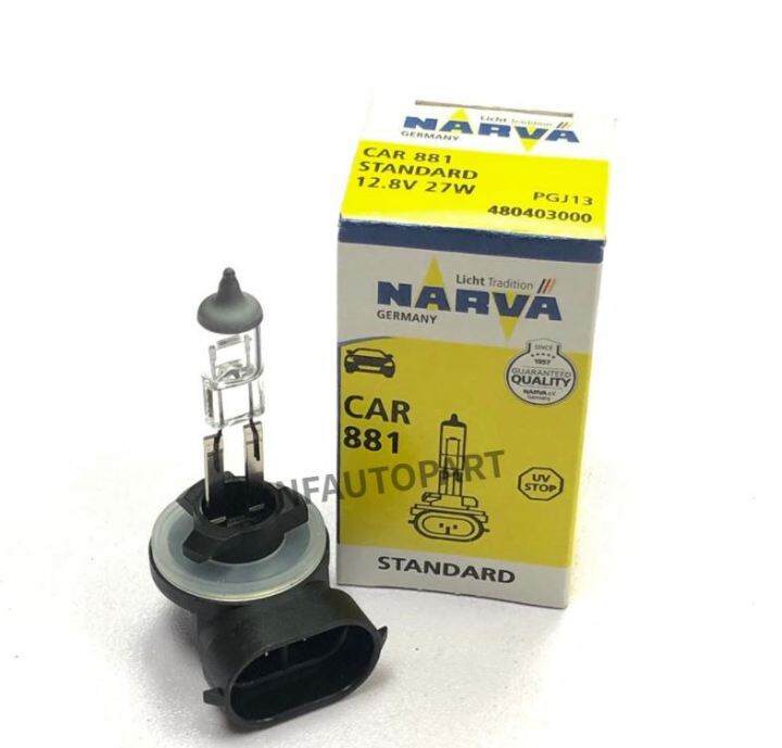 48040 Narva H27W 881-12V Halogen Lamp Car Bulb | Lazada