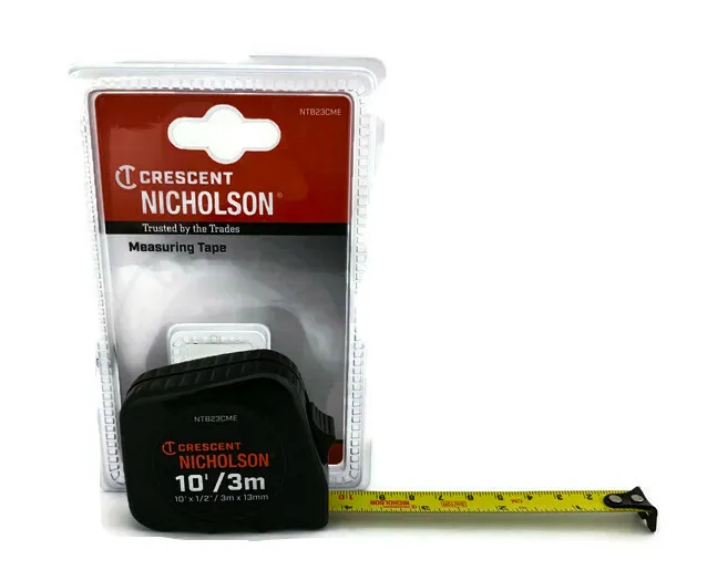 Crescent Nicholson Tape Measure 3 Meters (Black) | Lazada PH