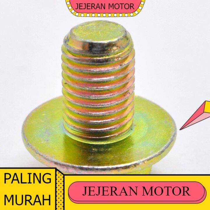 BAUT TAP OLI MESIN SUZUKI SMASH SHOGUN NEW 125 baud tutup motor bawah ...