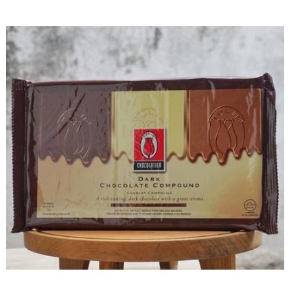 Tulip Dark Chocolate Compound 1kg Cokelat Compound Hitam | Lazada Indonesia