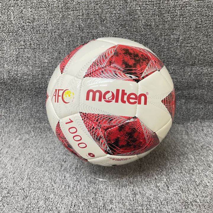 ลูกฟุตบอล ลูกบอล Molten F5A1000-TL1/F5U1000-12 เบอร์5 ฟุตบอลหนังเย็บ ...