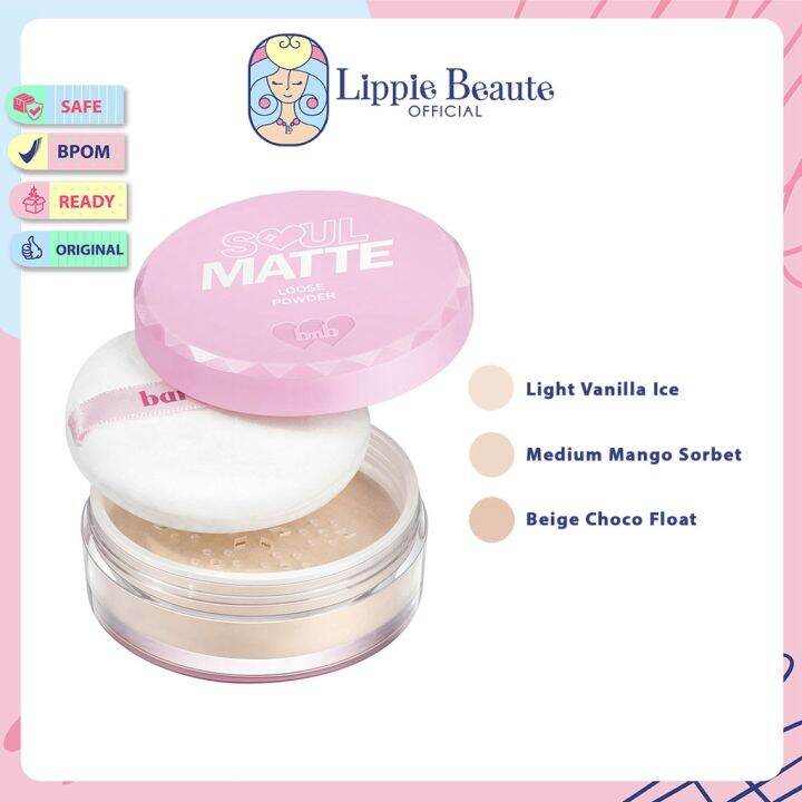 BNB BARENBLISS - Soul-Matte Loose Powder Bedak Tabur | Lazada Indonesia