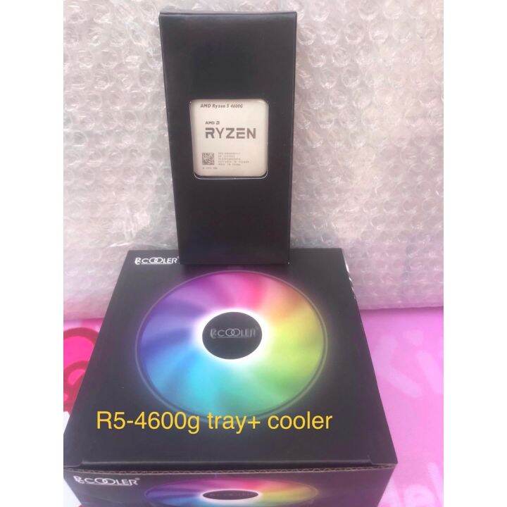 【COD】 AMD Ryzen 5 4600G with Cooler Desktop Processor Bundle A320M ...