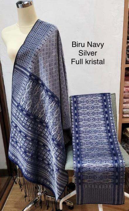 Songket Tumtuman full kristal exclusif cocok untuk pengantin | Lazada ...