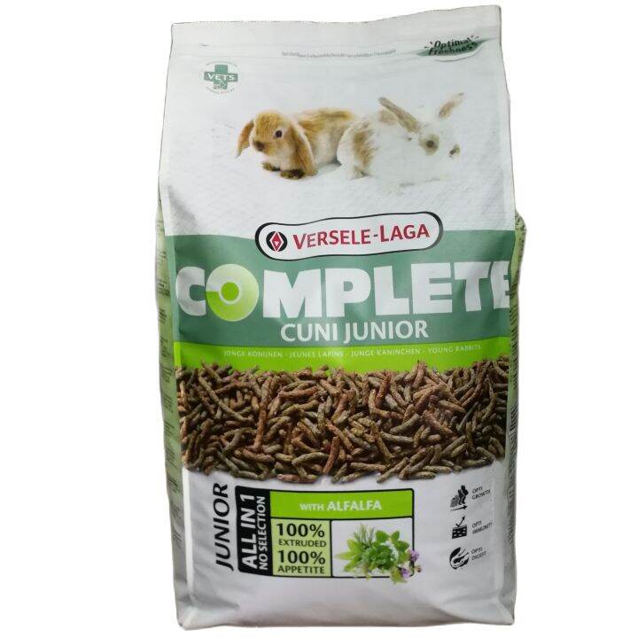 Versele-Laga Complete Cuni Junior 500 g. All in 1 Junior Rabbit Food ...