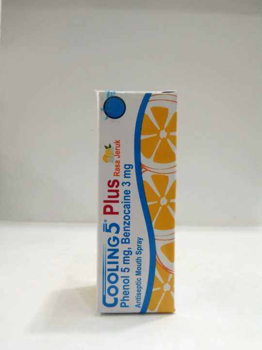 Cooling 5 Plus Orange 15 ml obat sakit gigi / obat semprot sakit gigi ...