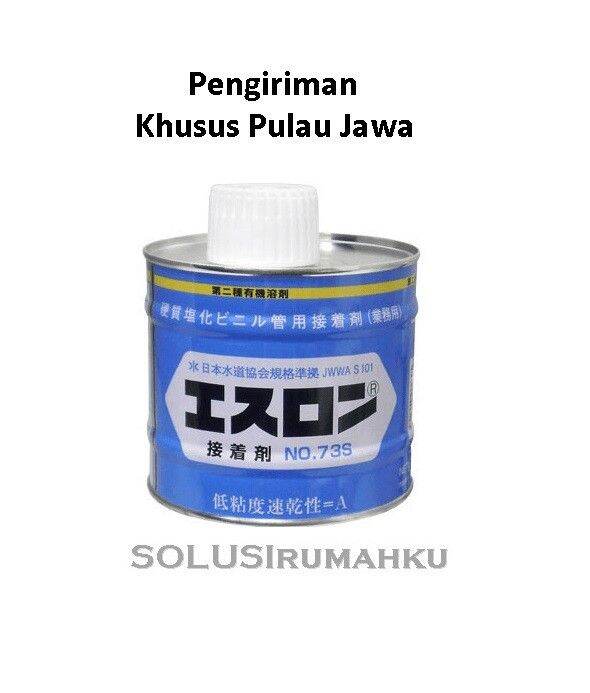 Lem JEPANG / Lem Pipa PVC Kaleng BIRU SEKISUI 500 gr - Made in JAPAN ...