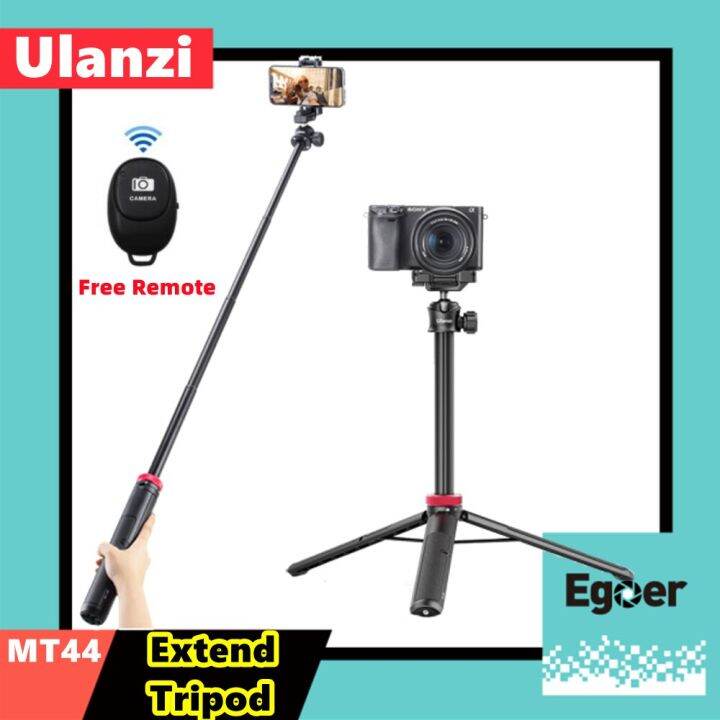 Ulanzi MT-44 Extend Tripod For DSLR Camera Phone Vlog Tripods With Cold ...