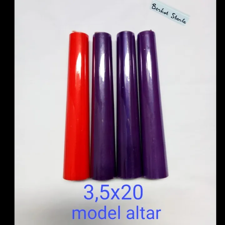 Perlengkapan Ibadat Katolik/Lilin Misa/Lilin Doa/Lilin Advent Model ...
