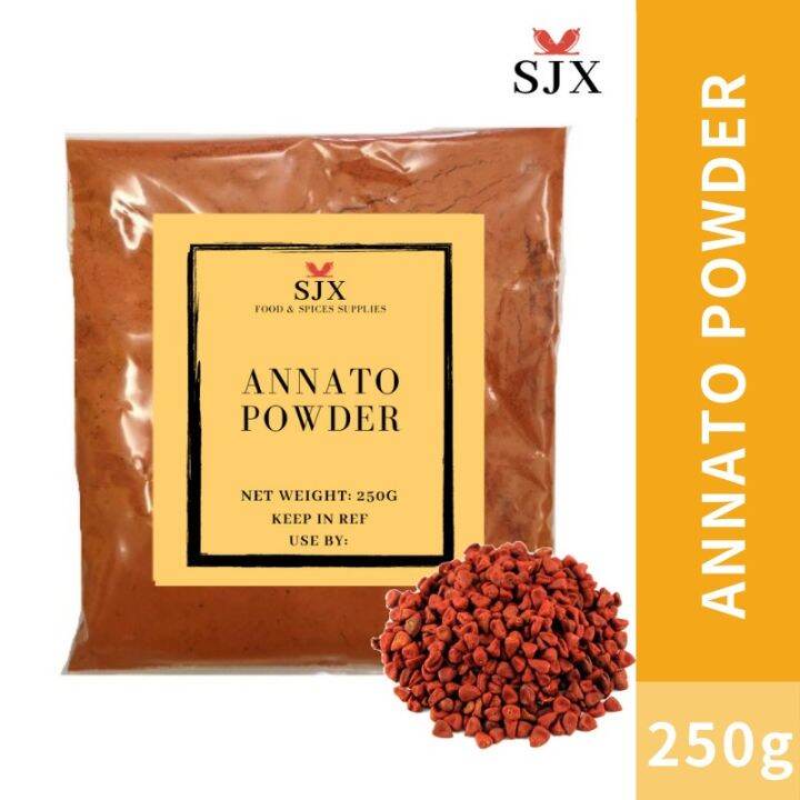 Annatto Powder/Atsuete Powder/Anatto Powder/Annato Powder (100g, 250g) - Spices️ | Lazada PH