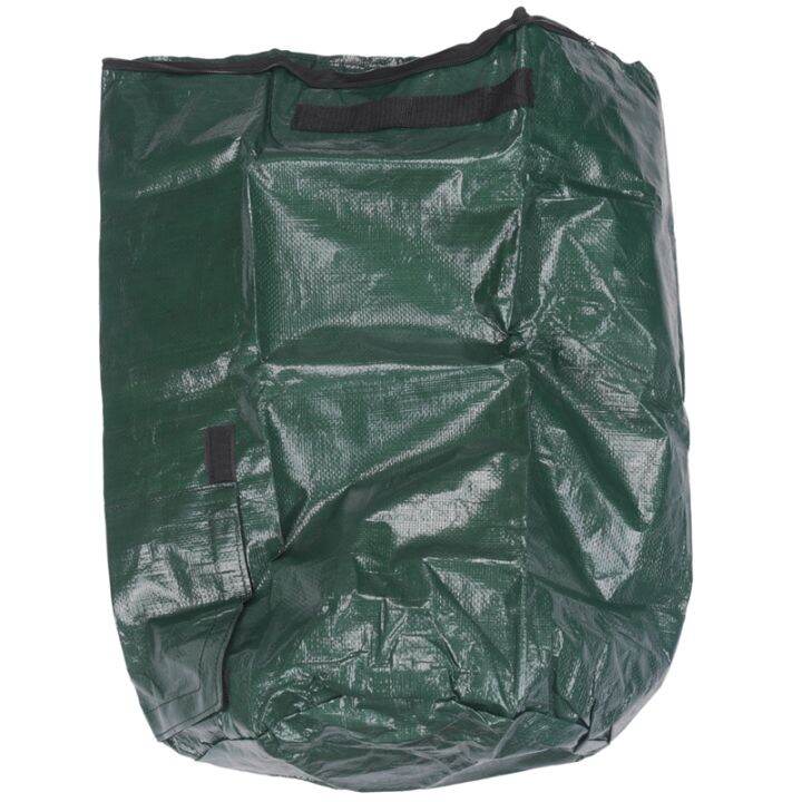 Organic Waste Kitchen Garden Yard Compost Bag Environmental PE Cloth ...