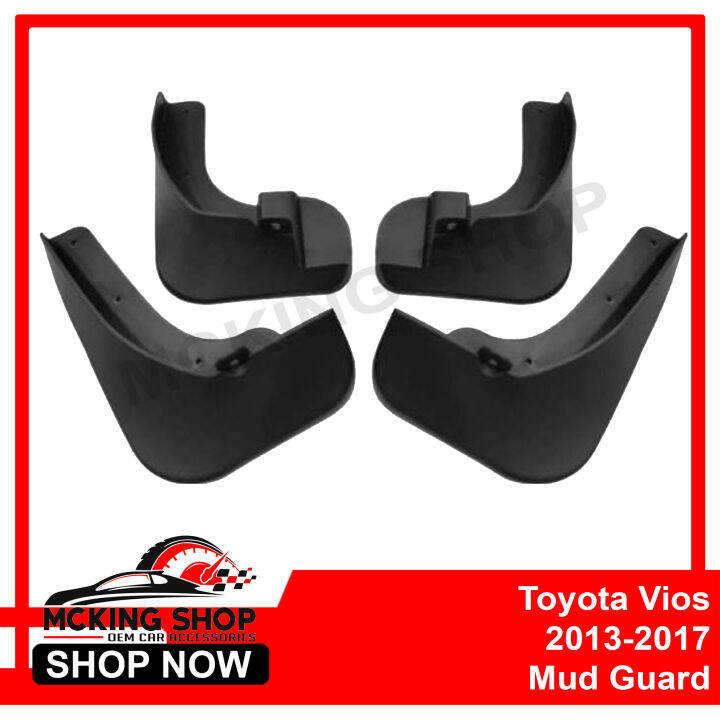 Toyota Vios 2013-2017 GEN 3 Mud Guard / Mud Flap | Lazada PH
