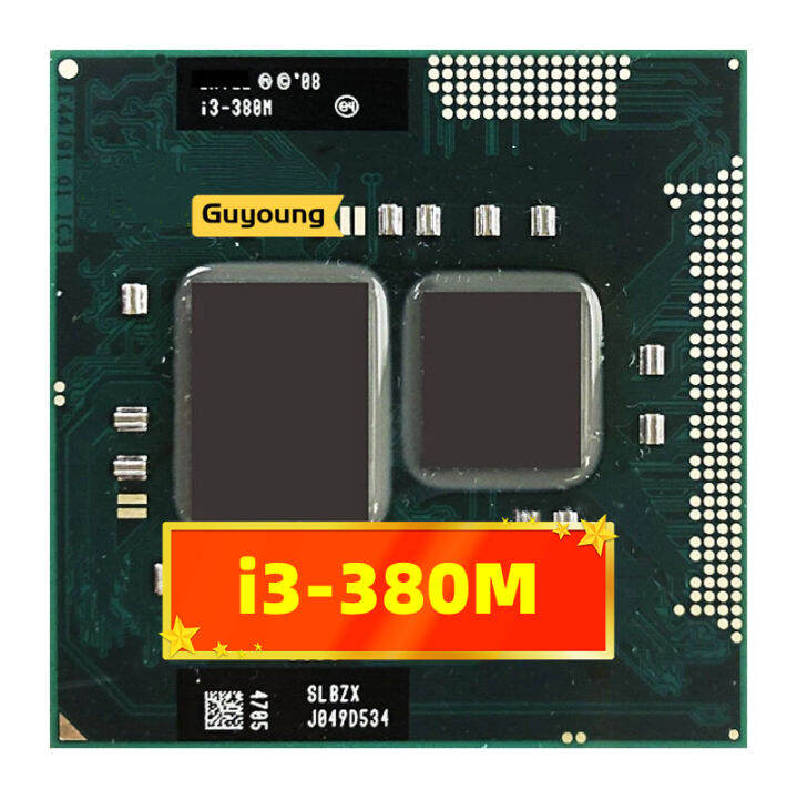 core Processor I3 380M 3M Cache 2.5 GHz Laptop Notebook Cpu Processor ...