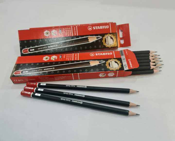 Stabilo 2B Pencil Exam Grade (12pcs) | Lazada