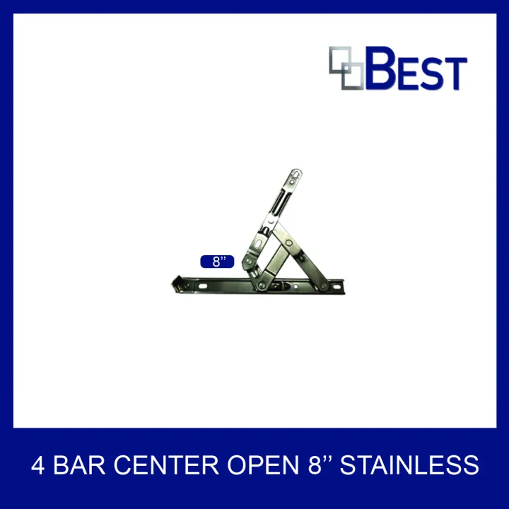 Forebar 4 bar Hinge 8 Stainless Center Open Awning (1 pc) | Lazada PH
