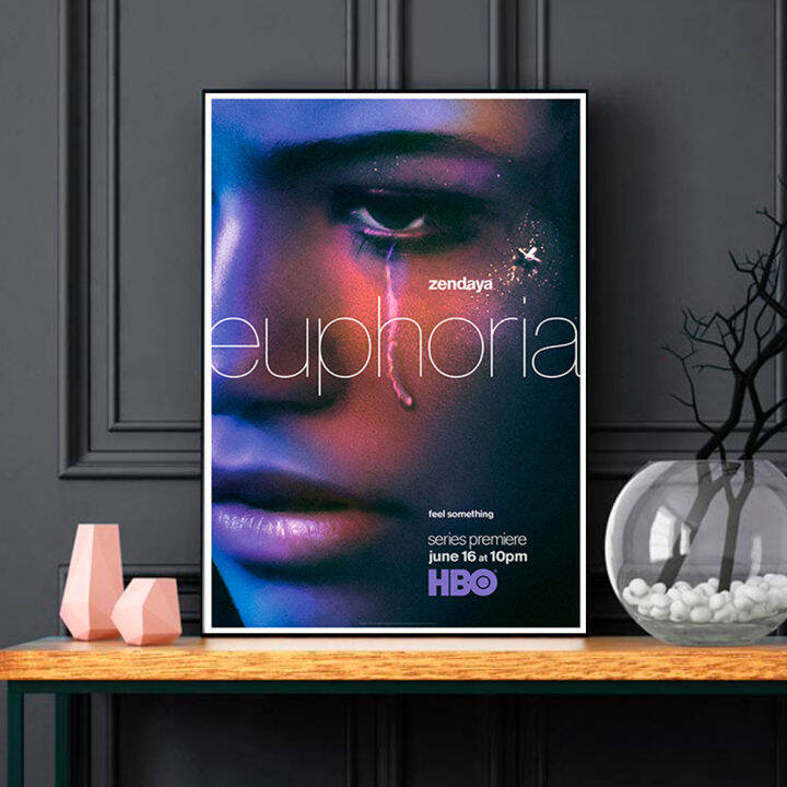 Euphoria TV Series Poster : Zendaya และ Jacob Elordi โปสเตอร์ซีรีย์สุด ...