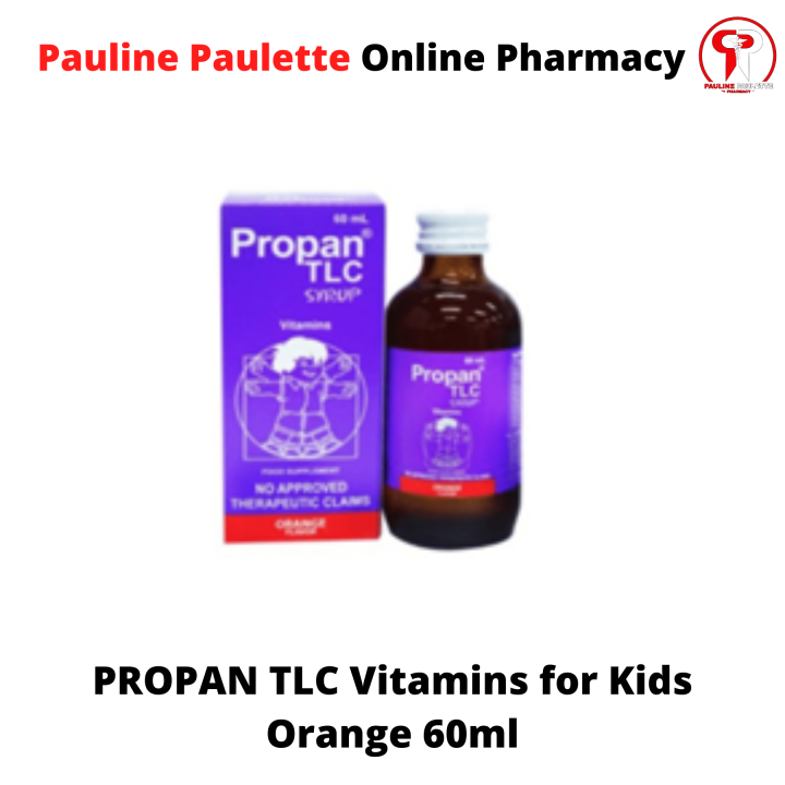 PROPAN TLC Vitamins for Kids Orange 60ml | Lazada PH