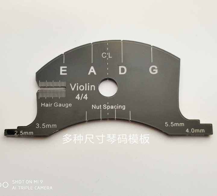 Violin Viola Cello Bridges Multiftional Mold Template, Bridges Repair ...