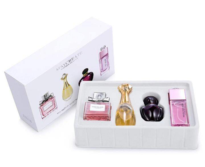 Shiliya เซต น้ำหอม ผู้หญิง สวยหรูดูแพง กลิ่นหอมชวนหลงไหล (25ml * 4ขวด ...