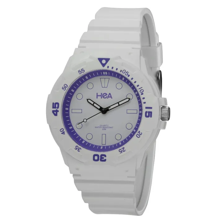 Hea Duos Men's White / Violet Rubber Watch KHA2223-7101uVw | Lazada PH